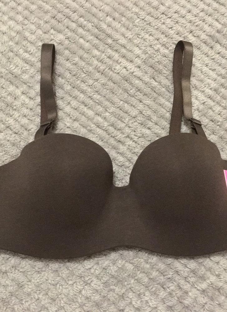 Sexy Women Push Up Solid 1/2 Cups Bra