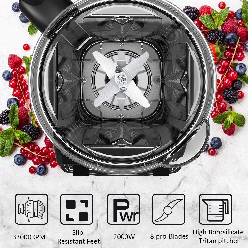 Homgeek High-Speed Professional Blender