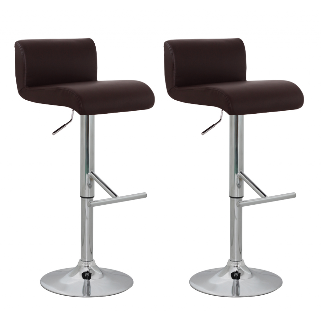 Kitchen Bar Stools or Cape Cod Eco-Leather, 2, Coffee