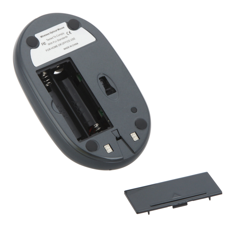 2.4G Rechargeable Wireless Optical Mouse with 4-Port USB Hub/Charging ...