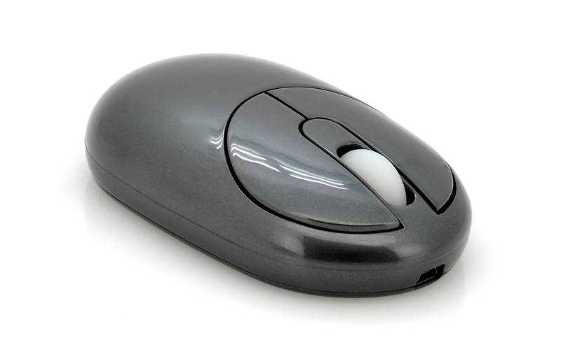 2.4G Rechargeable Wireless Optical Mouse with 4-Port USB Hub/Charging ...