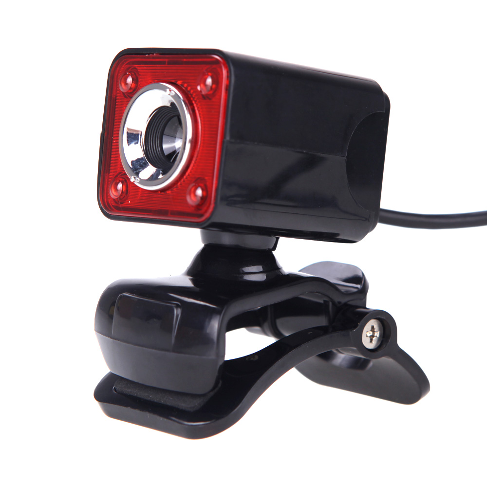 USB 2.0 12 Megapixel HD Camera Web Cam with MIC Clip-on Night Vision ...