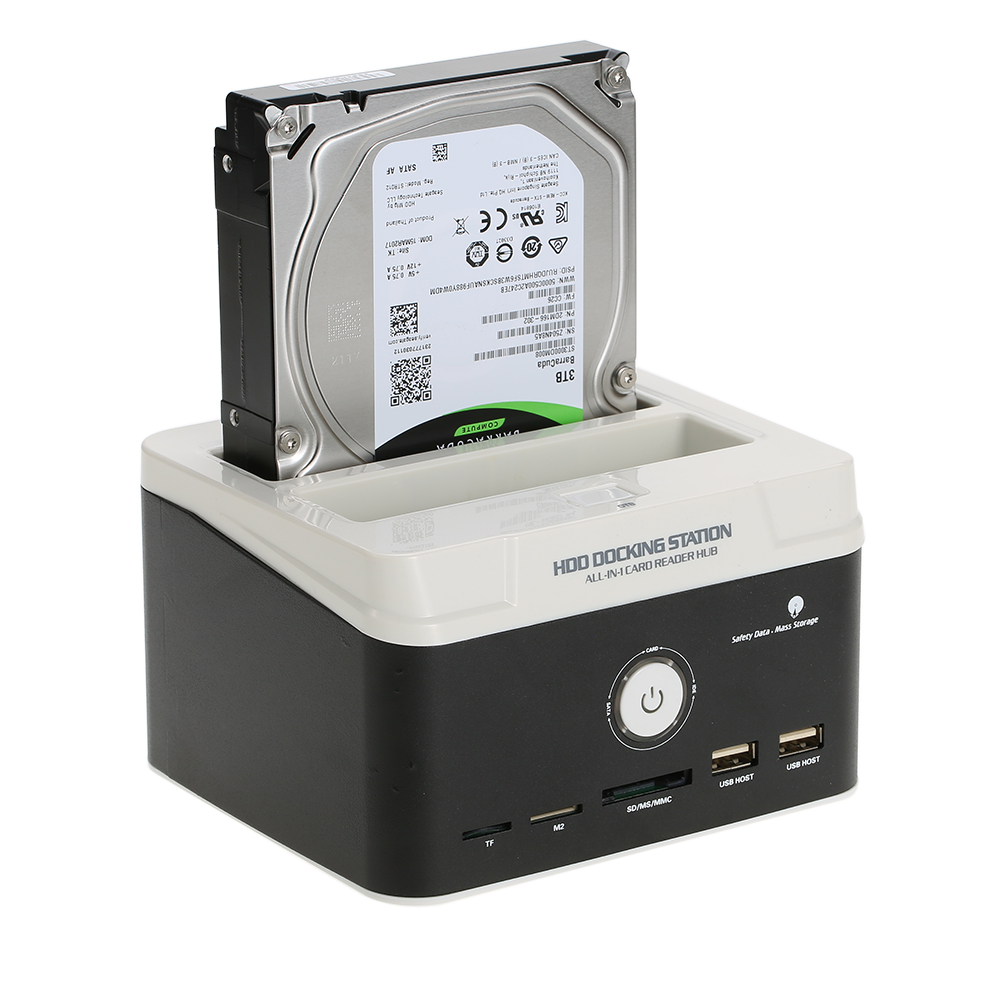 Multifunctional 2.5"/ 3.5" USB 2.0 to SATA IDE External HDD Hard Drive ...