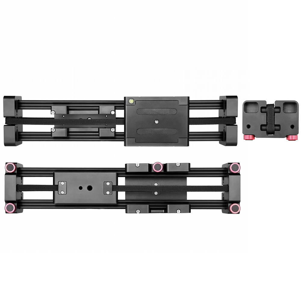 Andoer Retractable Camera Video Slider Dolly 40cm Track Rail Stabilizer ...
