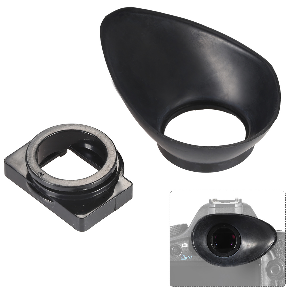Rubber 18mm DSLR Camera Photo Eyecup Eye Cup Eyepiece Hood for Canon ...