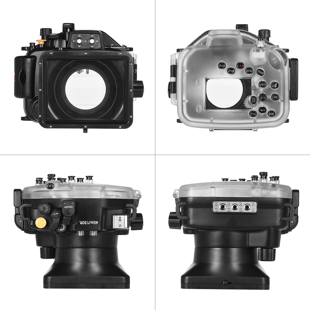 MEIKON Waterproof Camera Diving Housing Protective Case Cover ...