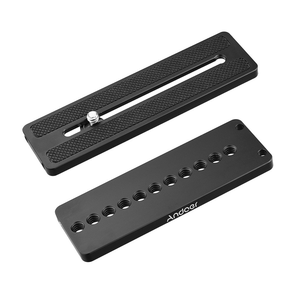 Andoer Aluminium Alloy Universal L-Shape Plate Bracket Camera Holder ...