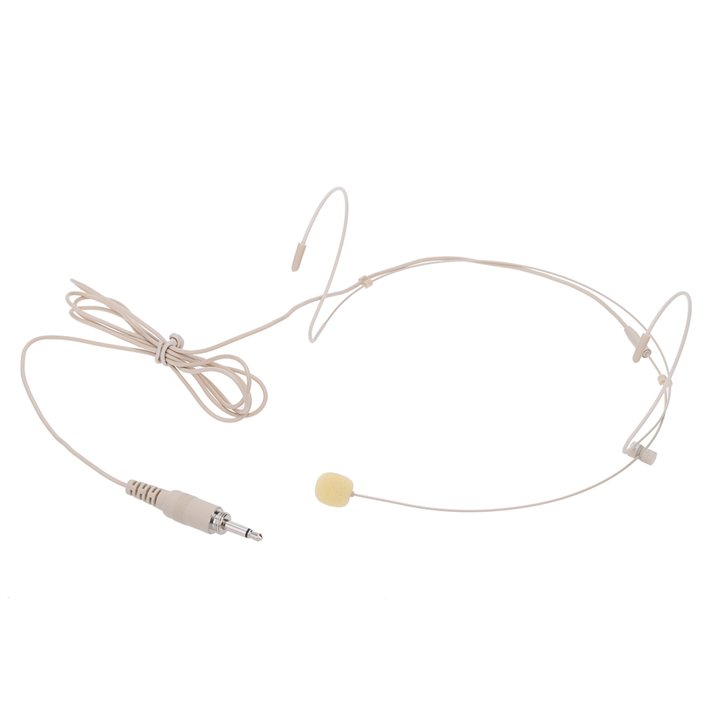 Mini Double Ear Hood Ear-Hanging 3.5mm External Screw Lock Jack Wired ...