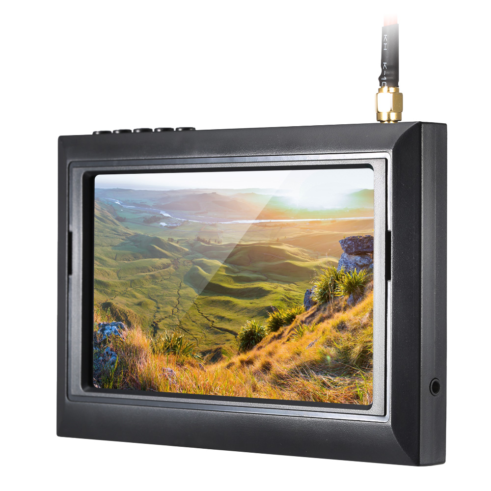 4.3" HD TFT LCD Screen FPV Fly Wireless Camera Monitor 5.8GHz 32 ...