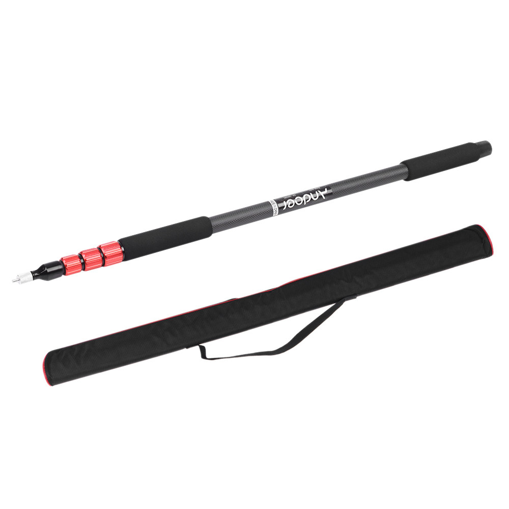 Andoer Telescoping Microphone Boom Pole Carbon Fiber,4 Sections ...