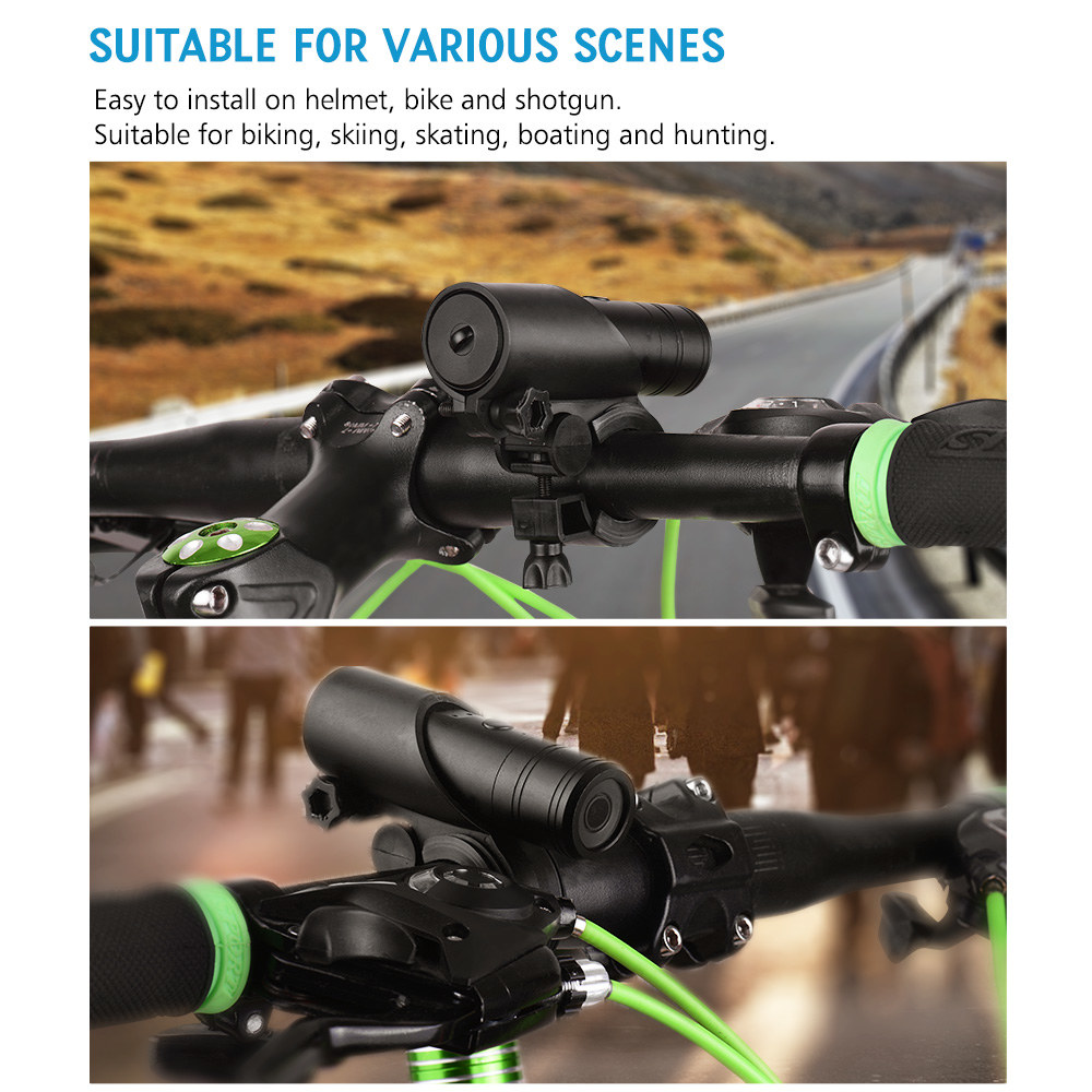 Andoer Cylindrical 2MP 1080P Full HD Aluminum Sport Action Camera Mini ...