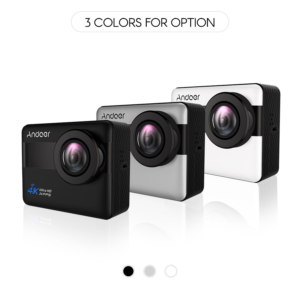 Andoer AN1 4K WiFi Sports Action Camera 1080P Full HD 20MP Novatek ...