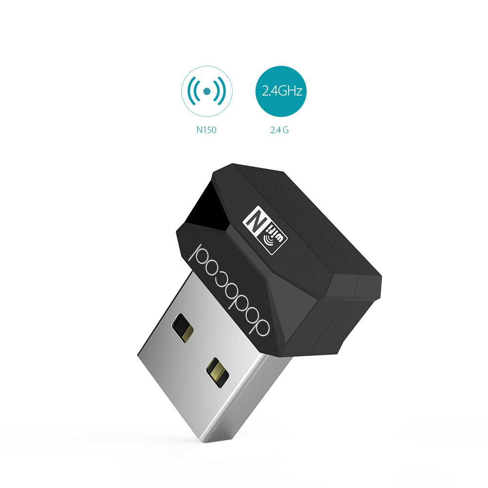 N150 Mini Wireless-N Wireless Network USB -dodocool.com