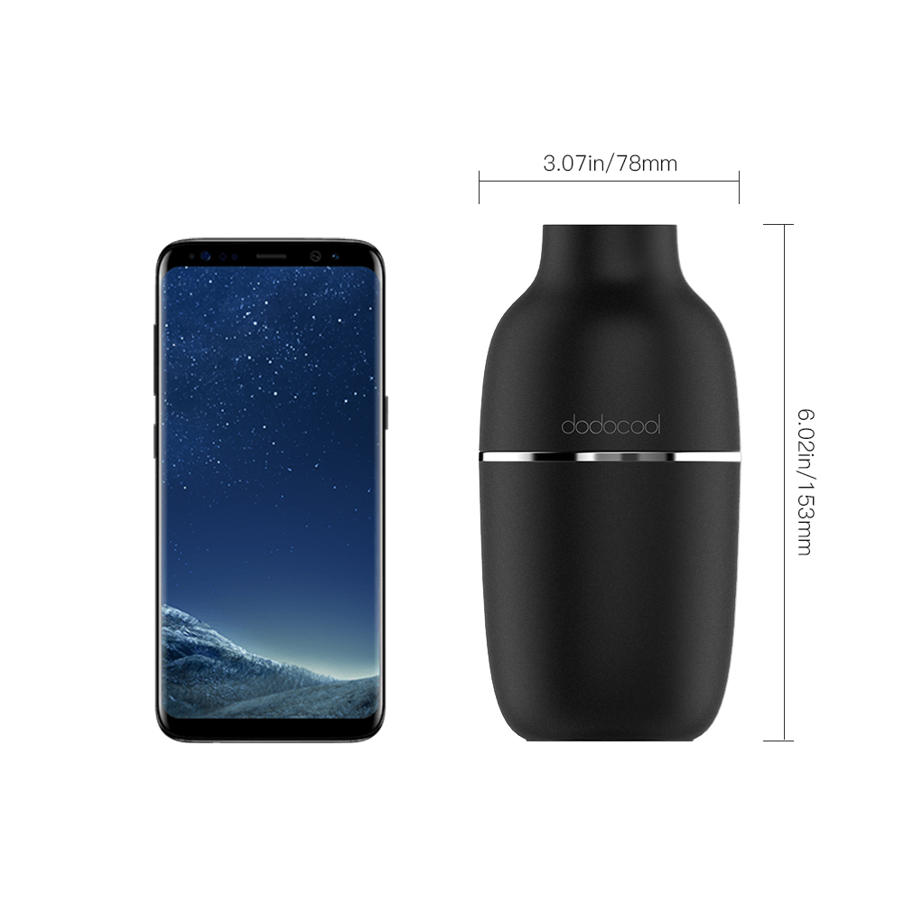 Mini Portable 180ml Ultrasonic Cool Mist Humidifier-dodocool.com