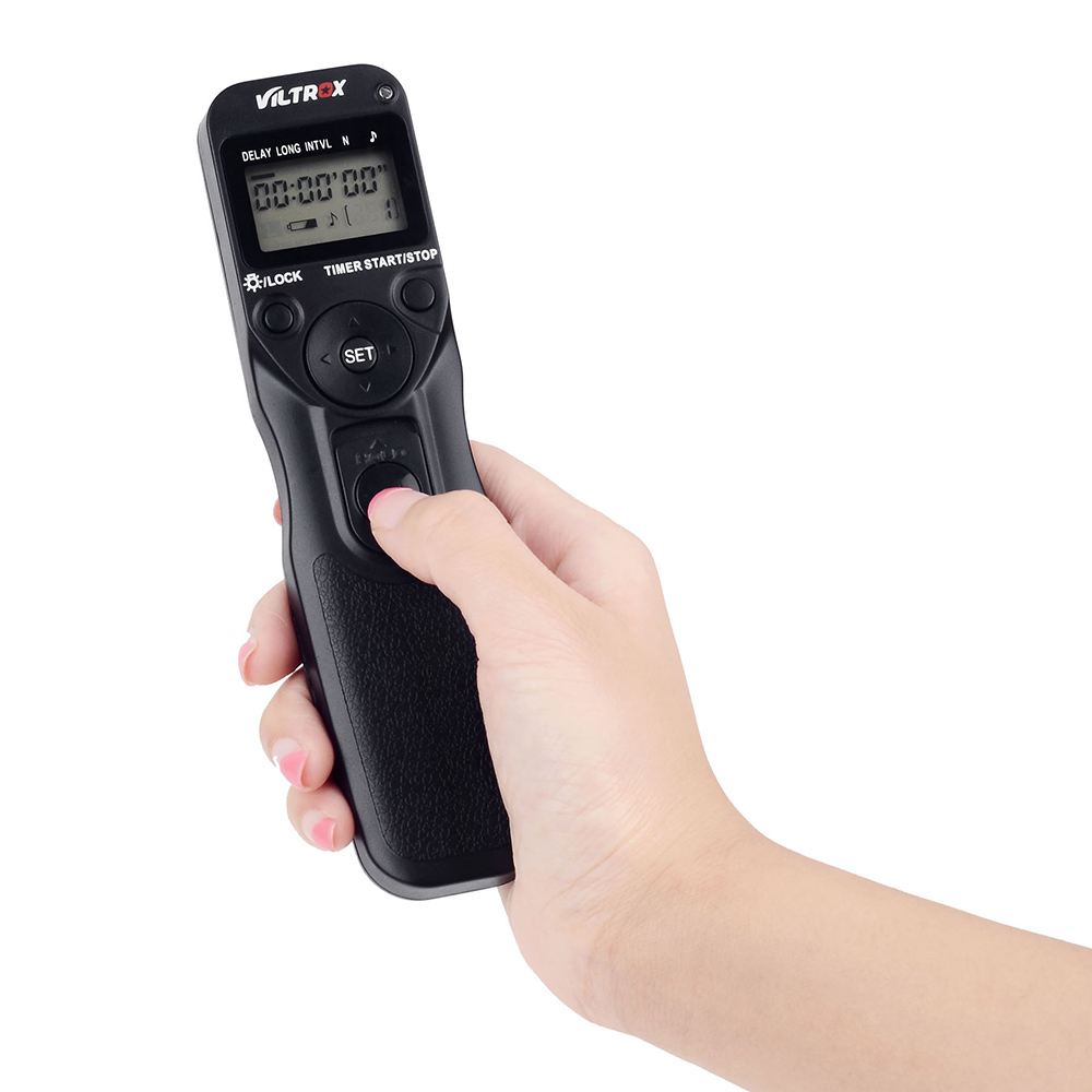 VILTROX Time Lapse Intervalometer Timer Remote Control Shutter with C1 Cable for Canon 300D 400D ...