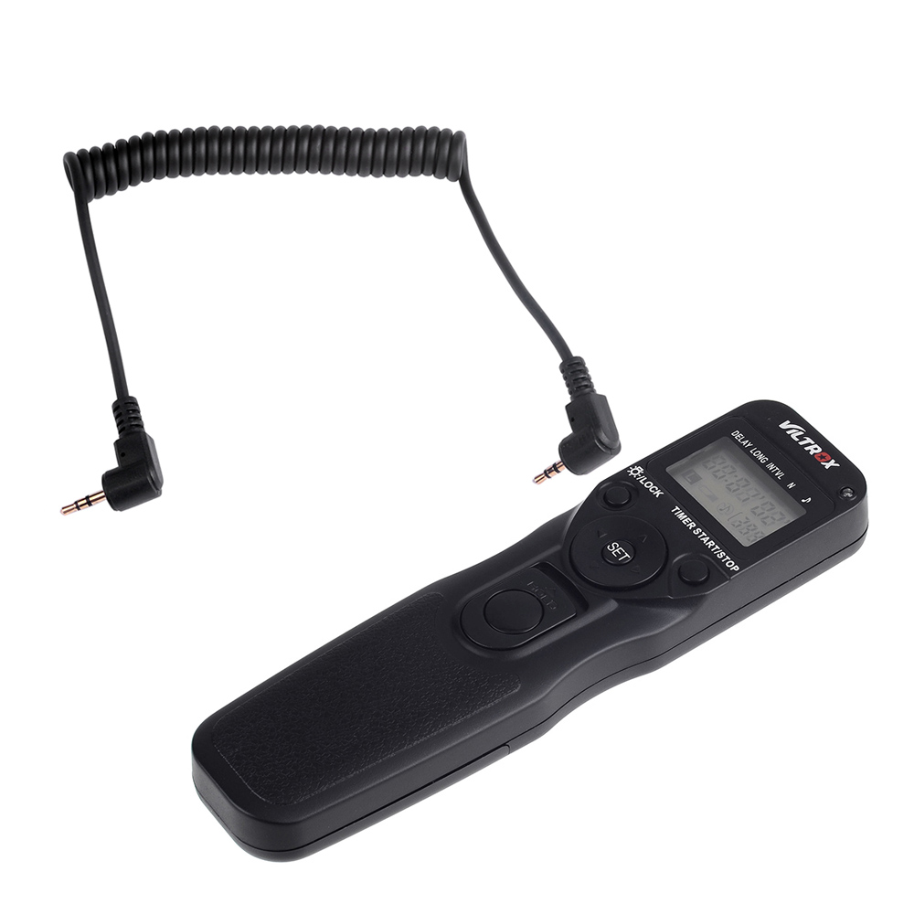 VILTROX Time Lapse Intervalometer Timer Remote Control Shutter with C1 Cable for Canon 300D 400D ...