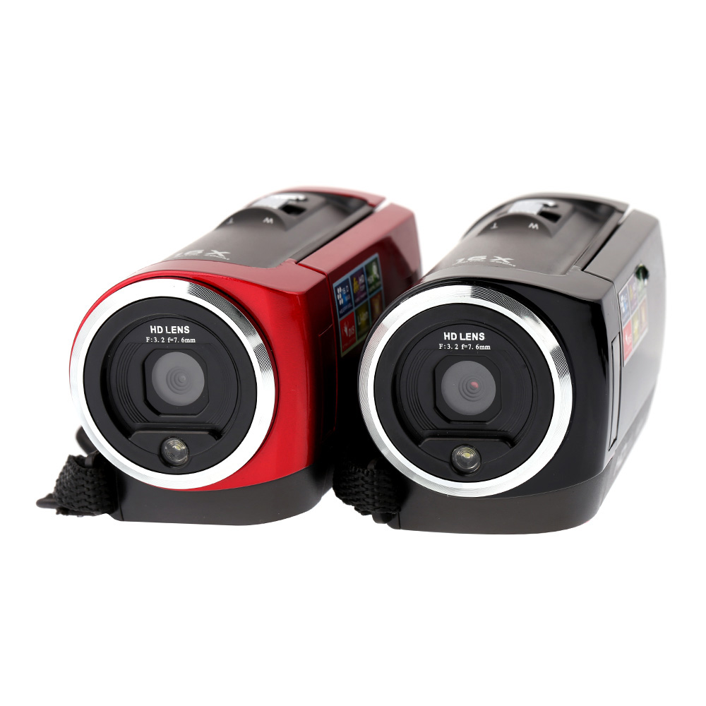 HDV-107 Digital Video Camcorder Camera HD 720P 16MP DVR 2.7'' TFT LCD ...