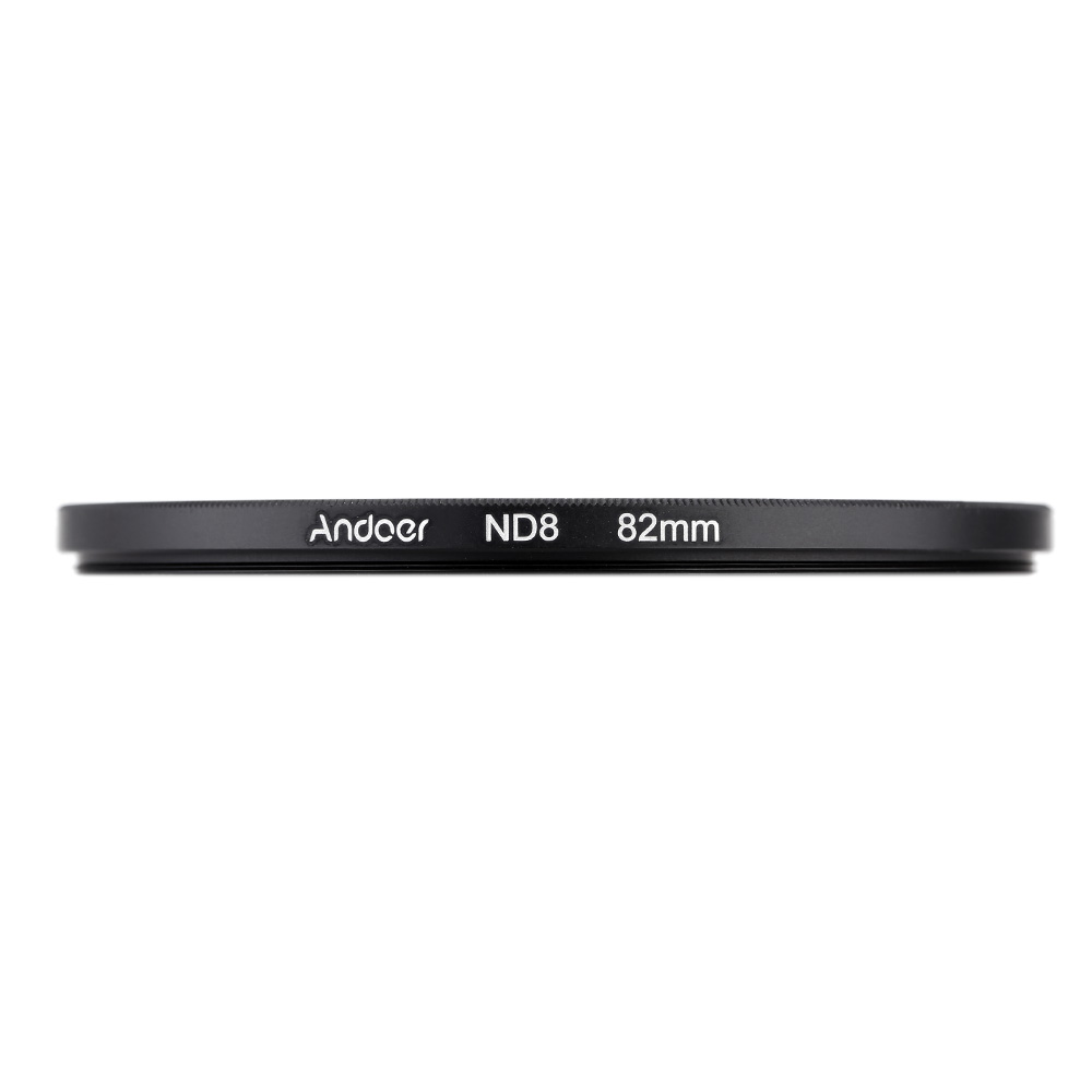 Andoer 82mm UV+CPL+ND8 Circular Filter Kit Circular Polarizer Filter ...