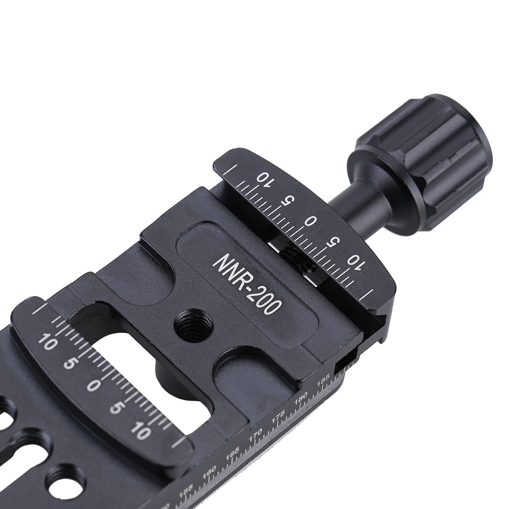Andoer NNR-200 200mm Professional Rail Nodal Slide Metal Quick Release ...