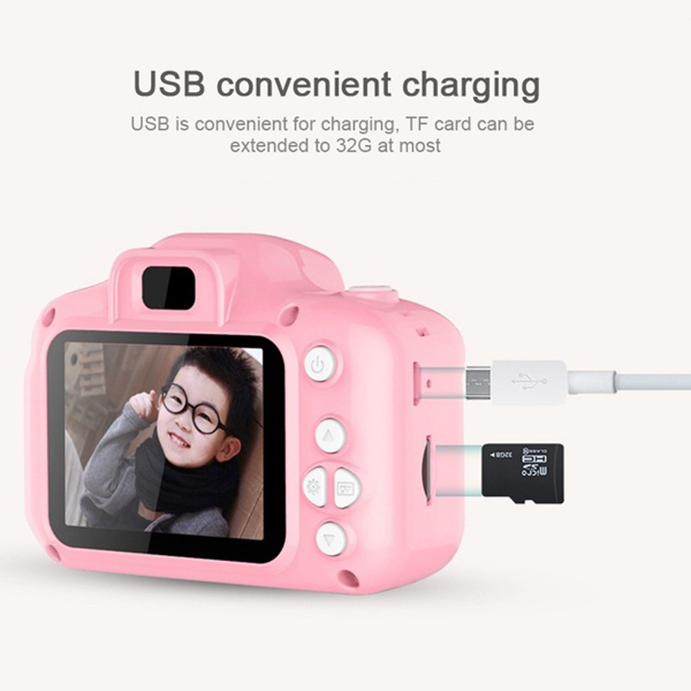 Andoer DC500 Mini Kids Digital Camera Children Creative Camera 8MP ...