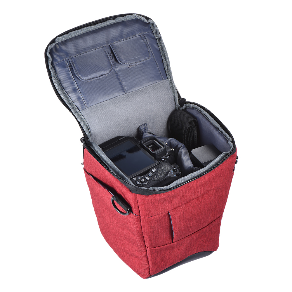 Andoer Portable DSLR Camera Shoulder Bag Sleek Polyester Camera Case ...