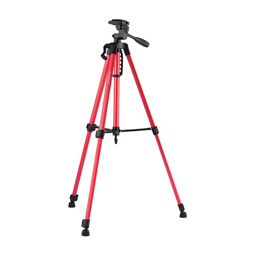 Andoer Lightweight Photography Tripod Stand Aluminum Alloy 3kg Load ...