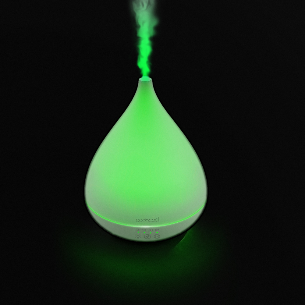 400ml Air Humidifier with 7 Colors LED Lights-dodocool.com