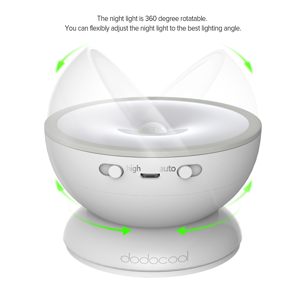 0.5W 5 LED Automatic Motion Night Light-dodocool.com