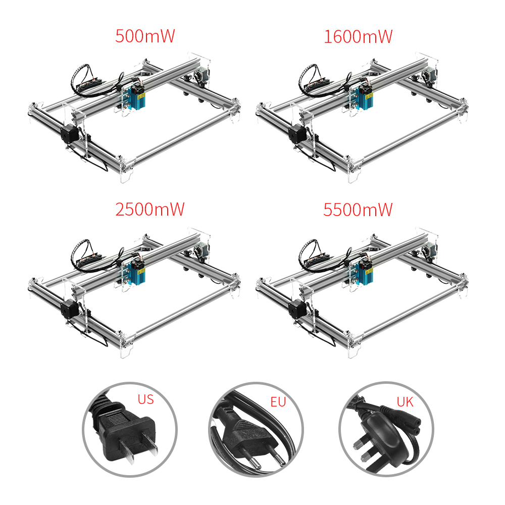 A3 Pro 5500mw Desktop USB Laser Engraving Carving Machine Engraver ...