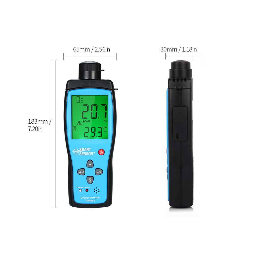Kkmoon Oxygen Meter Digital Portable Automotive O2 Gas Tester Monitor