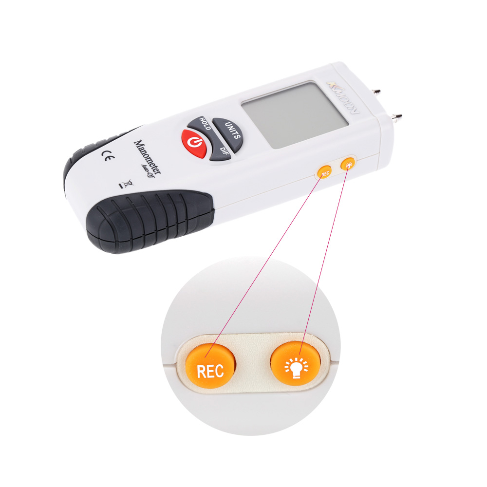 KKmoon Manometer,Digital Manometer,Handheld Manometer,Handheld Digital ...