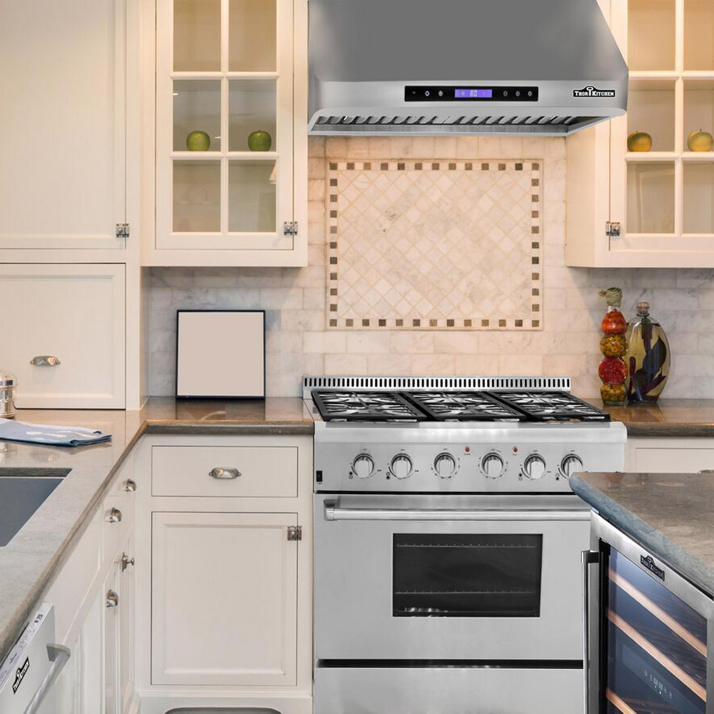 THOR KITCHEN HRH3601U 48" Stainless Steel Range Hood