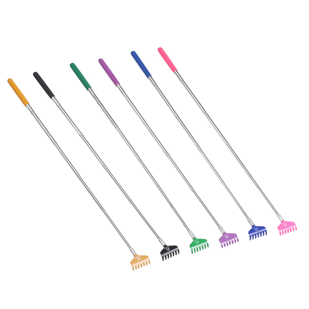 Anself Telescopic Stainless steel Compact Scratching Tool Extendable 20 ...