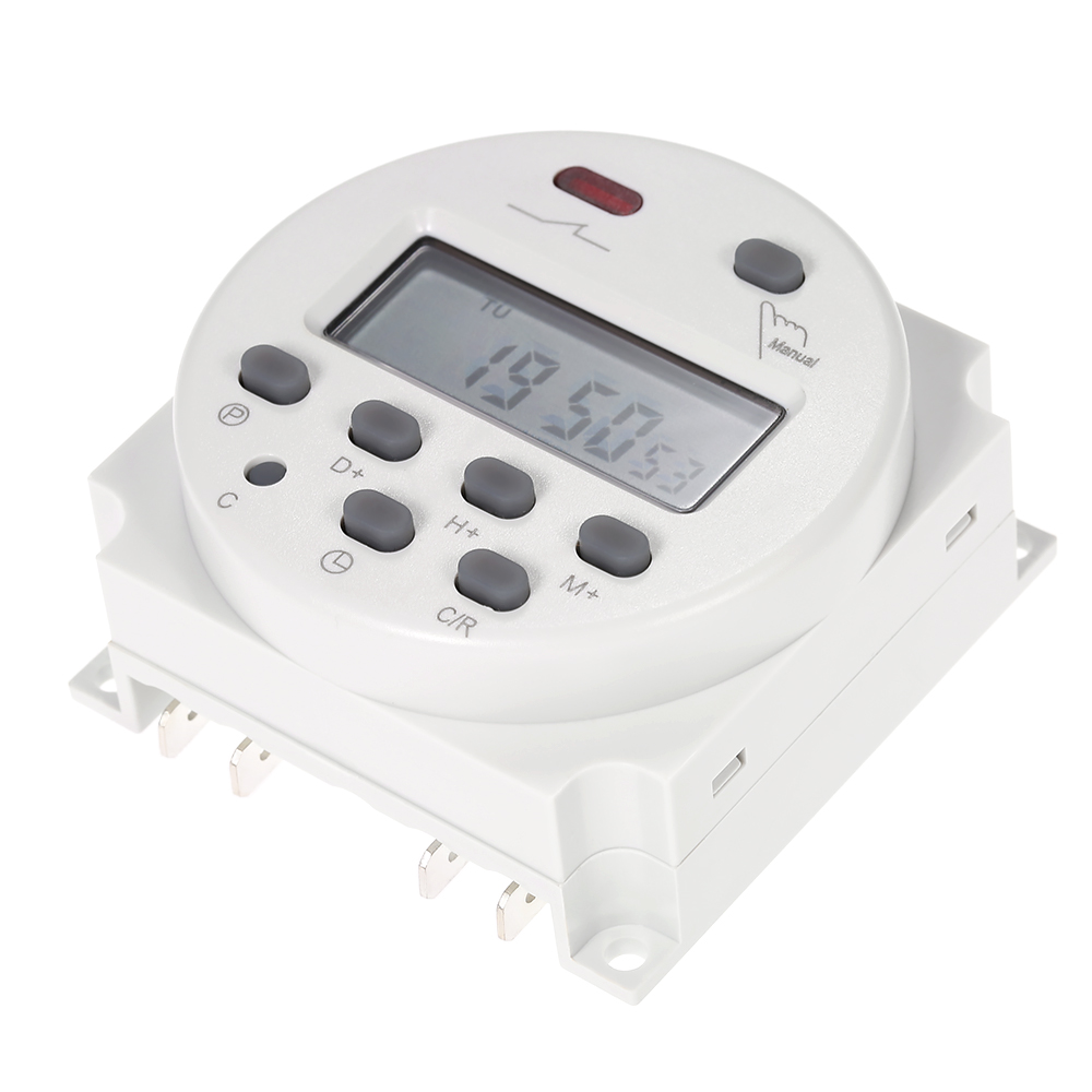 Digital LCD Power Programmable Timer Switch AC 220V-240V 16A