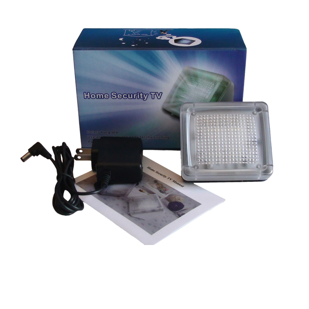 LED TV Simulator Dummy Fake Home Security TV Burglar Intruder Thief ...