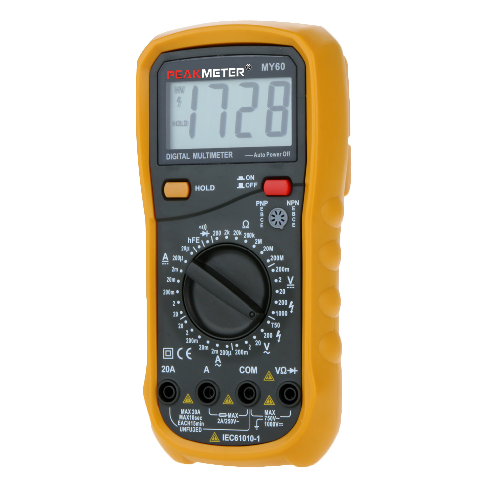 KKmoon MY60 Digital Multimeter AC/DC Voltage Current Resistance Tester