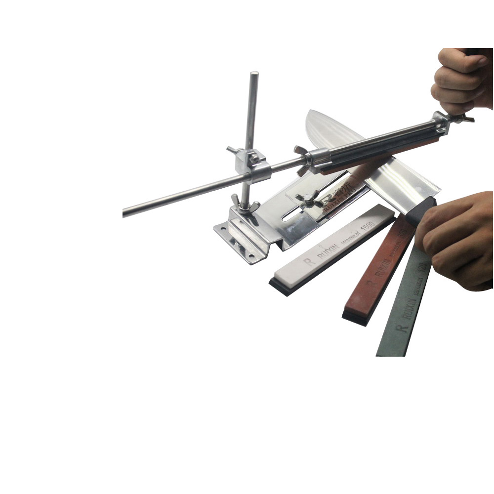 Upgraded Fixed-angle Knife Sharpener Kit Full Metal Stainless Steel ...