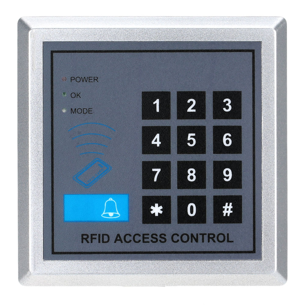 KKmoon RFID Proximity Door Entry Access Control System + 10 Key Fobs ...