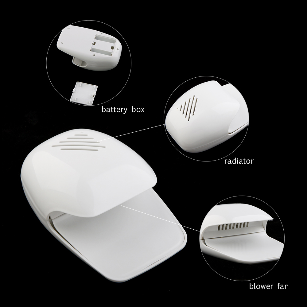 Anself Finger & Toe Fast Portable Nail Polish Blower Dryer