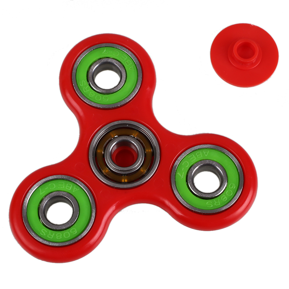 Anself Tri Fidget Hand Finger Spinner Spin Widget Focus Toy EDC Pocket ...