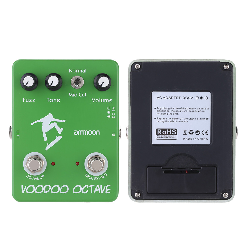 Voodoo Octave Fuzz Effect Guitar Effect Pedal True Bypass