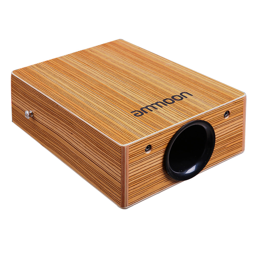 Portable Traveling Cajon Box Drum Flat Hand Drum Wooded Percussion ...