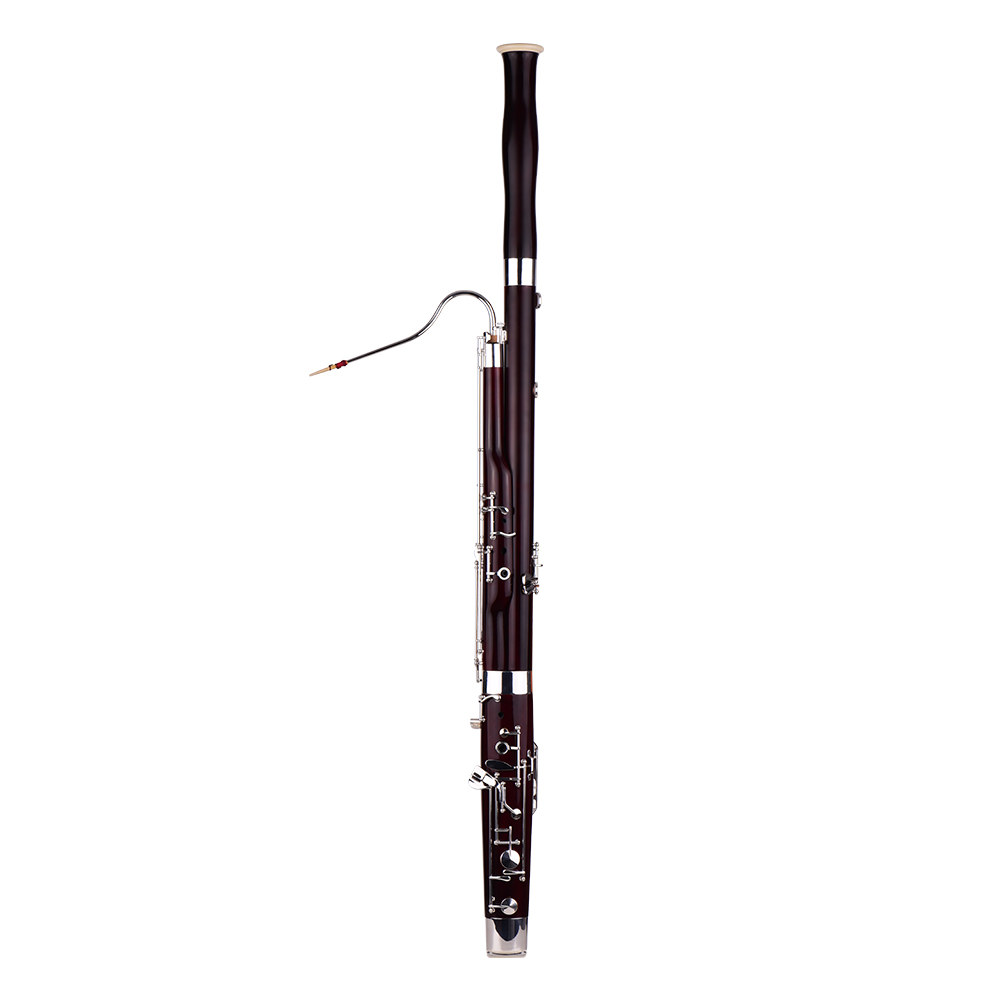 ammoon Professional C Key Bassoon Maple Wood Body Cupronickel Silver ...