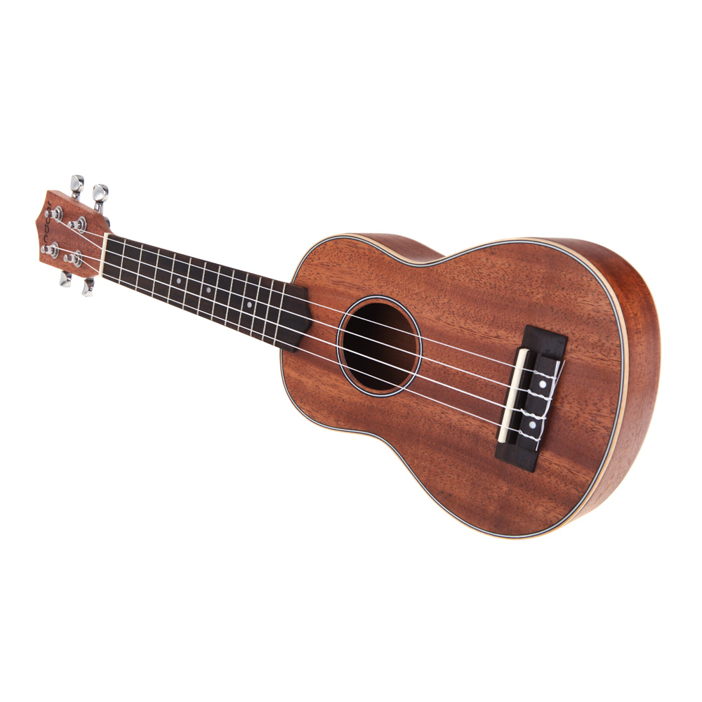 ammoon 21'' Compact Ukelele Ukulele Hawaiian Mahogany Aquila Rosewood ...