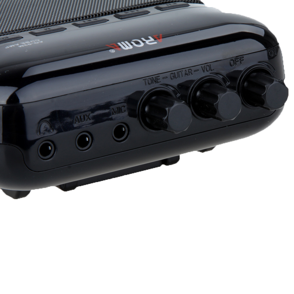 Aroma AG-03M 5W Guitar Amp Recorder Speaker TF Card Slot Compact Portable Multifunction