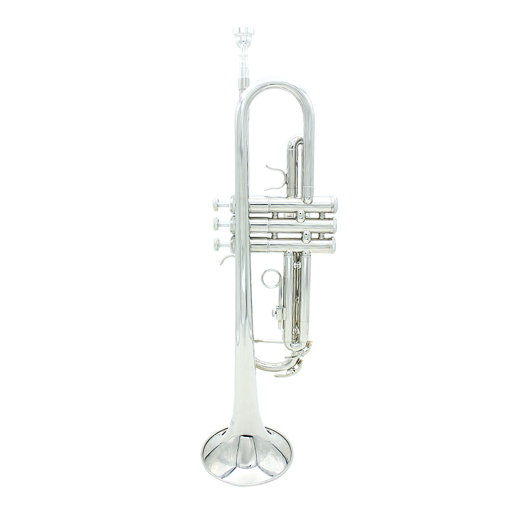 ammoon Trumpet Bb B Flat Brass Exquisite with Mouthpiece Gloves