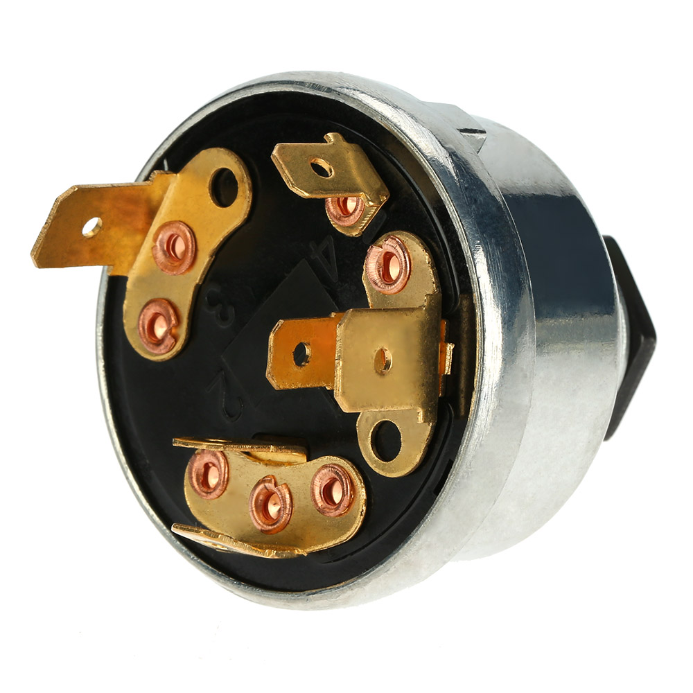 Ignition Switch with 2 Keys Universal for Car Tractor Trailer 4 ...