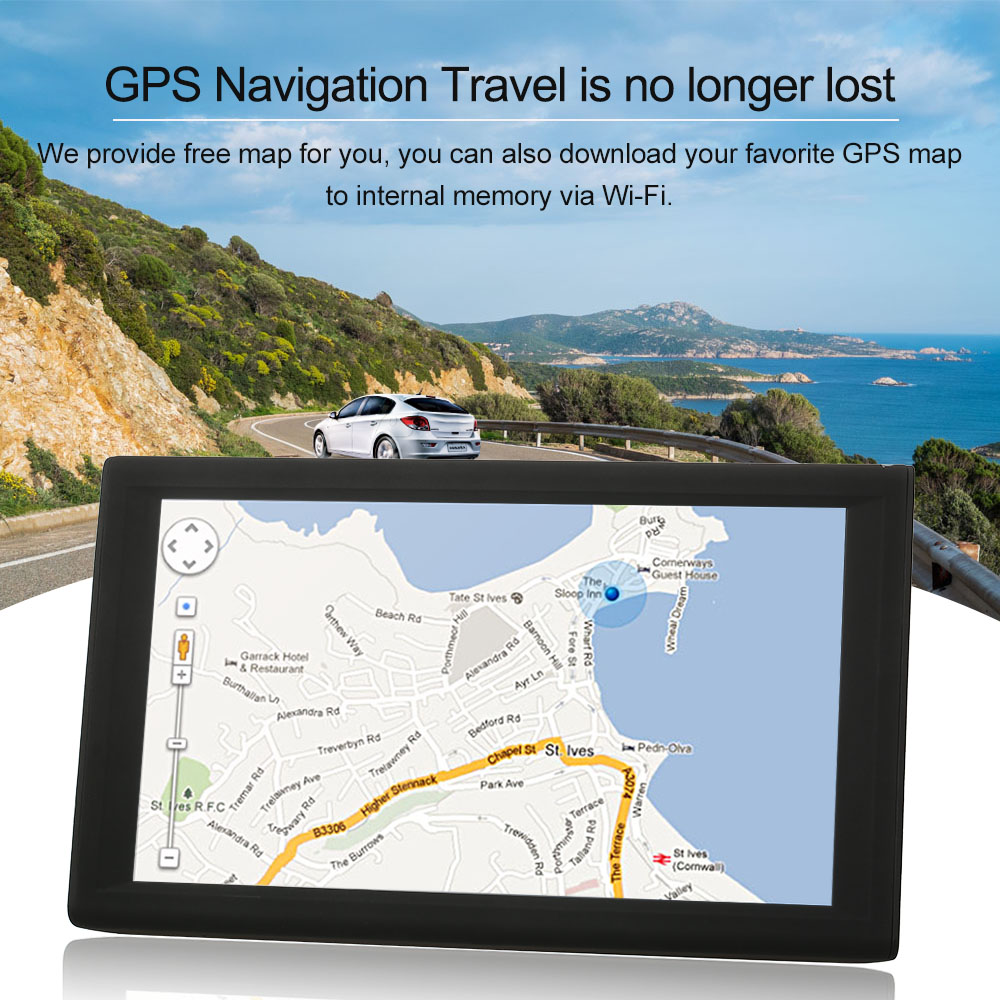 KKmoon 9inch Tablet GPS Navigation Android Smart System 16GB Portable ...