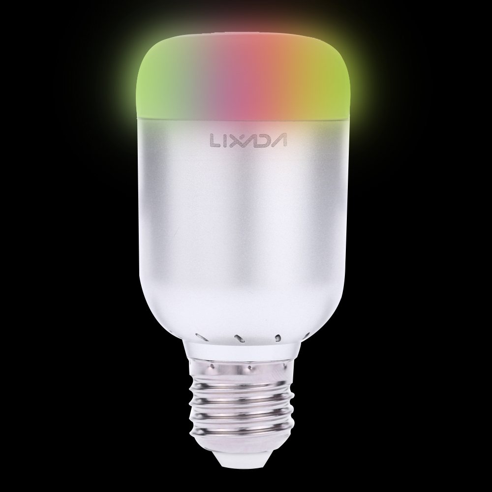 LIXADA 6W 550LM E27 Smart Bluetooth RGB & White RGBW LED Bulb Light ...
