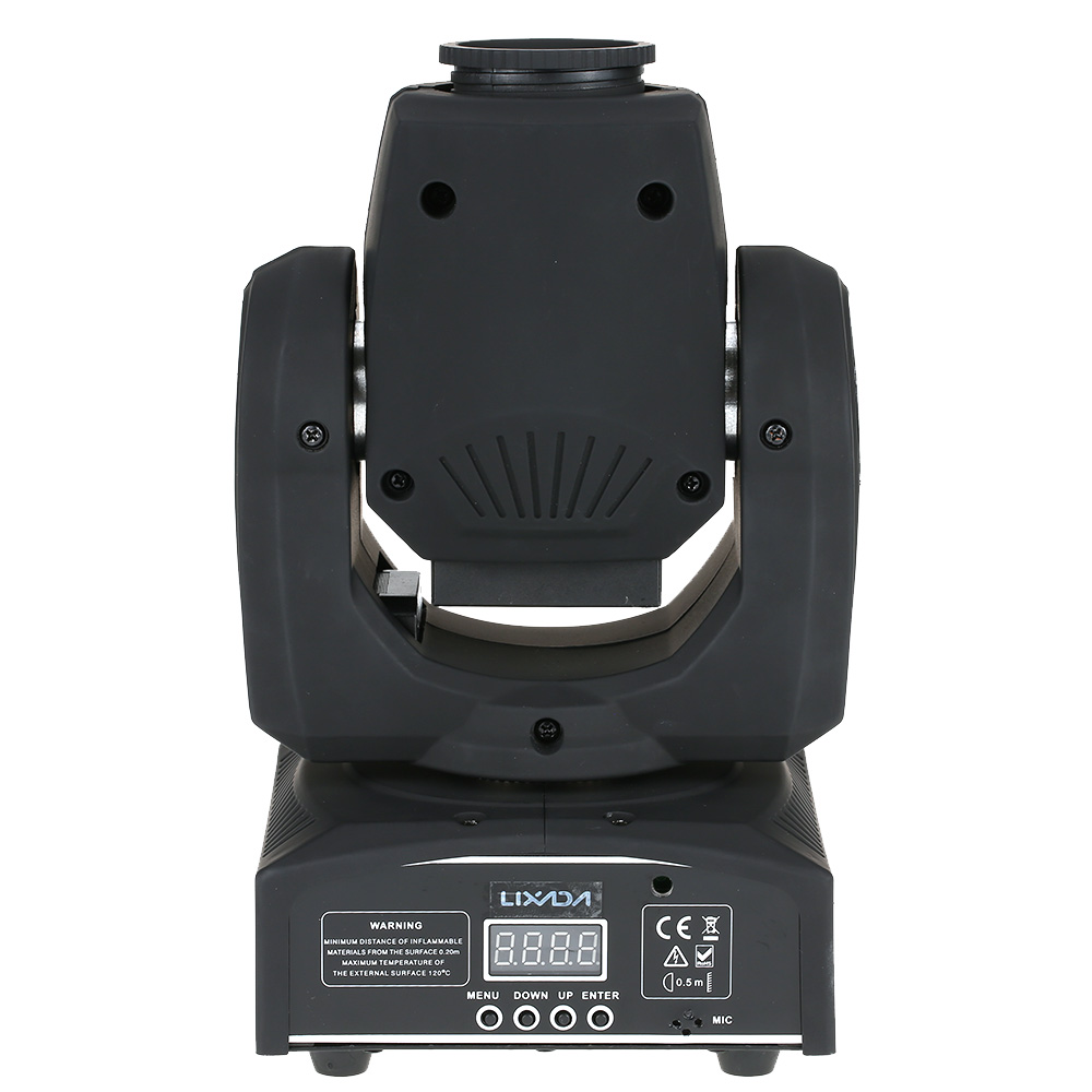 Lixada 50W 9 / 11 Channel High Bright Gobo Pattern Mini Moving Head ...